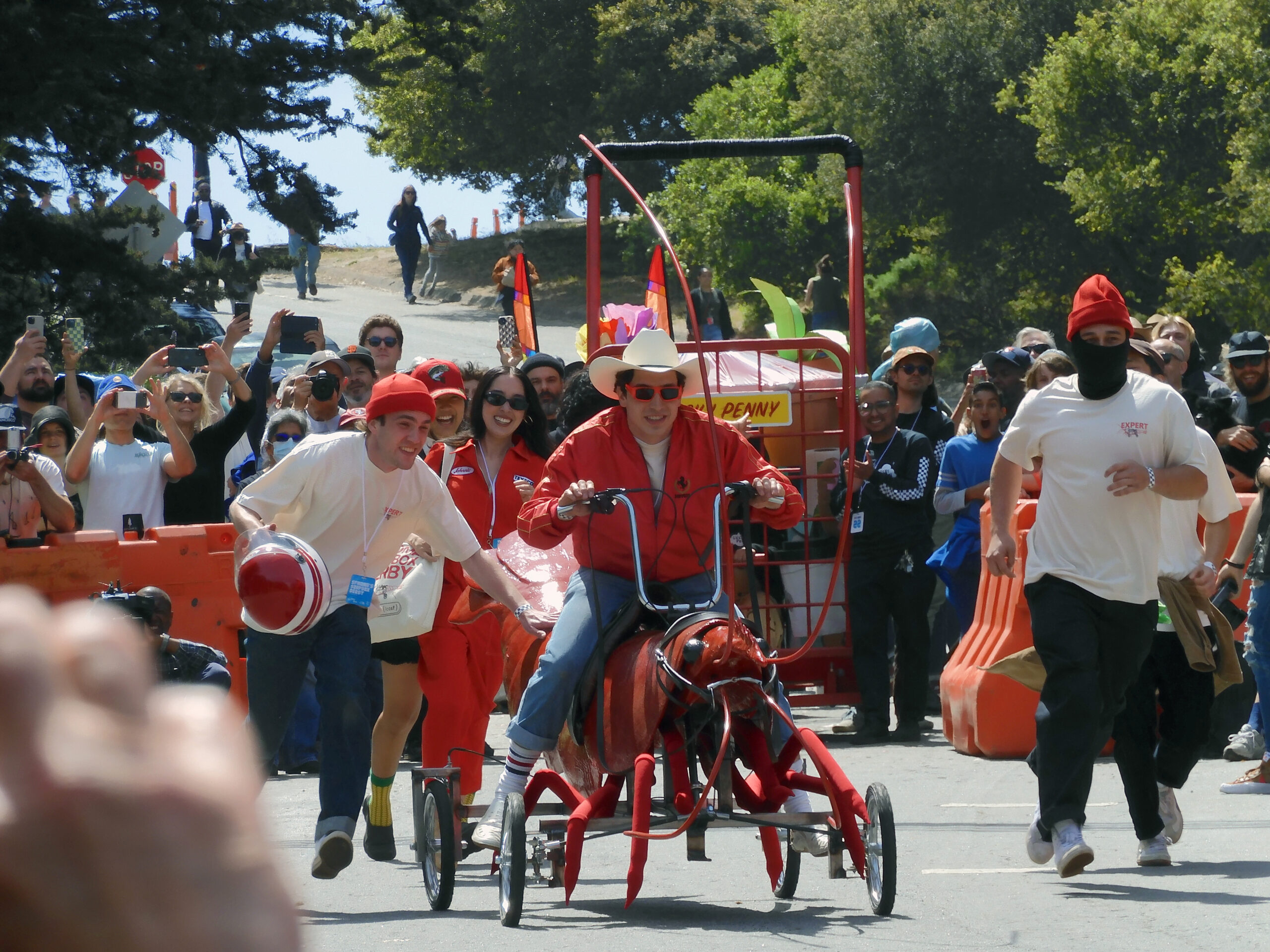 What It's Like Soaring Down McLaren Park in a Derby Car · SFMOMA