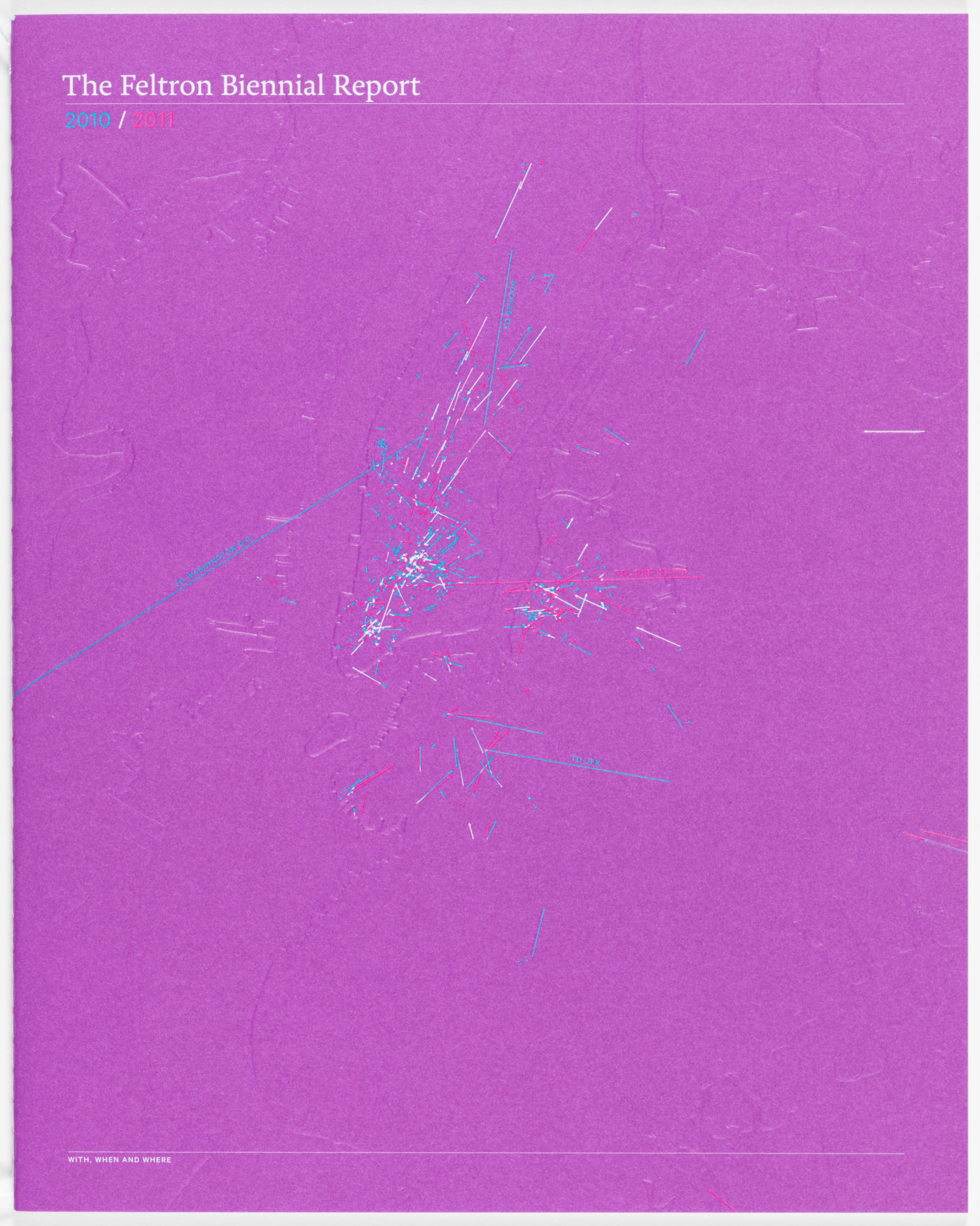 Nicholas Felton, Feltron 2010/2011 biennial report , 2011-2012 · SFMOMA