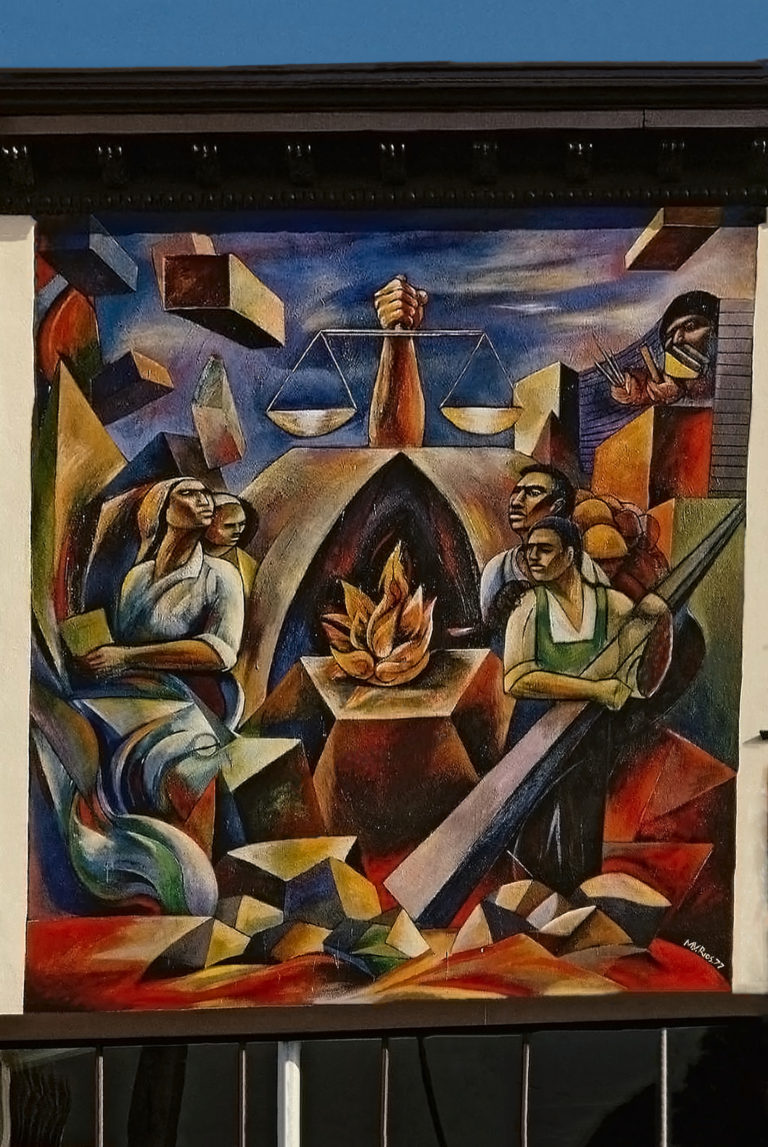 Michael Ríos, *ABC, 1982 · SFMOMA