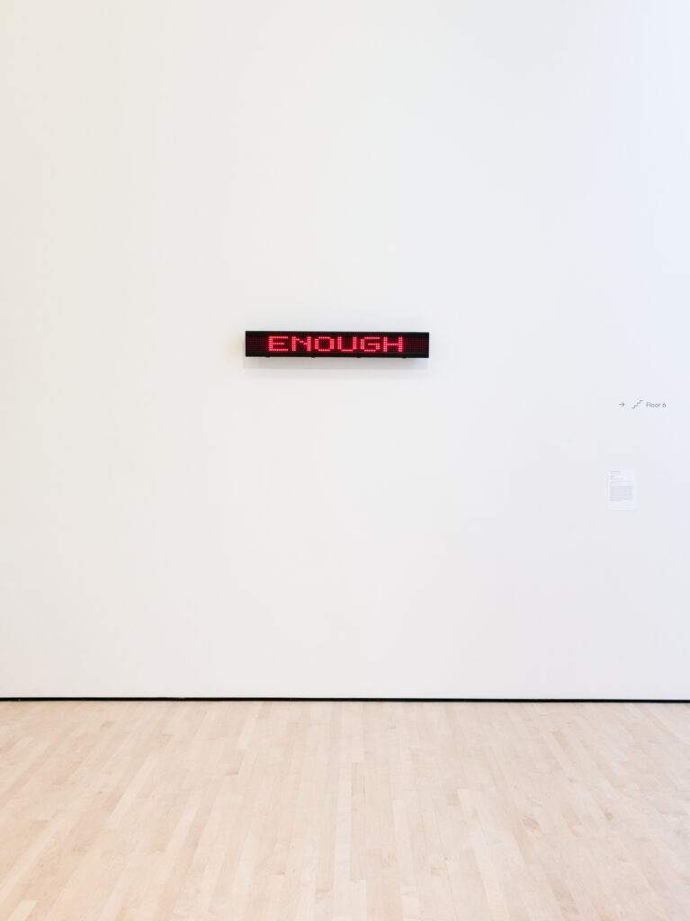 Jenny Holzer, Untitled , from the Survival Series, 1983-1985 · SFMOMA