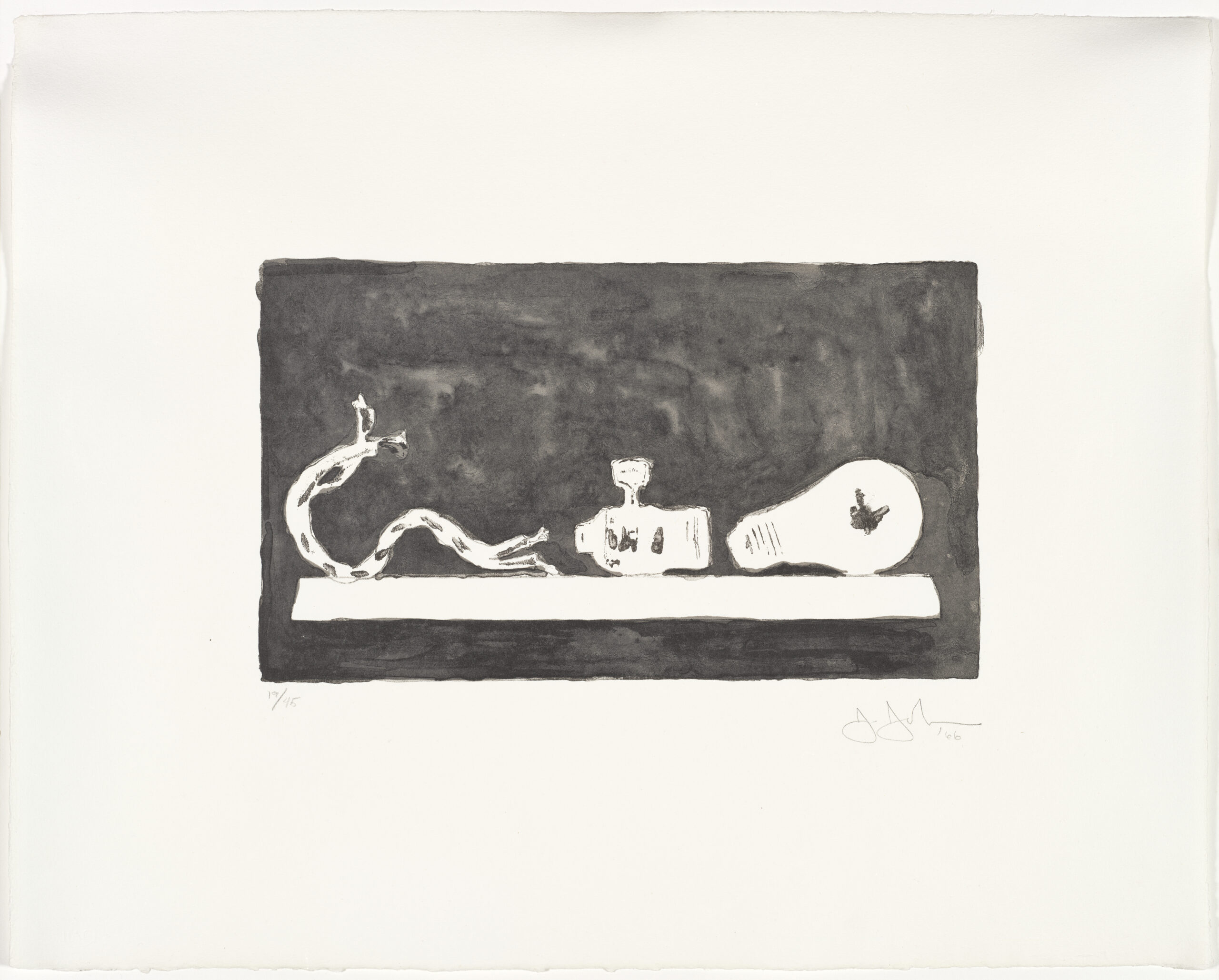 Jasper Johns, Light Bulb, 1966 · SFMOMA