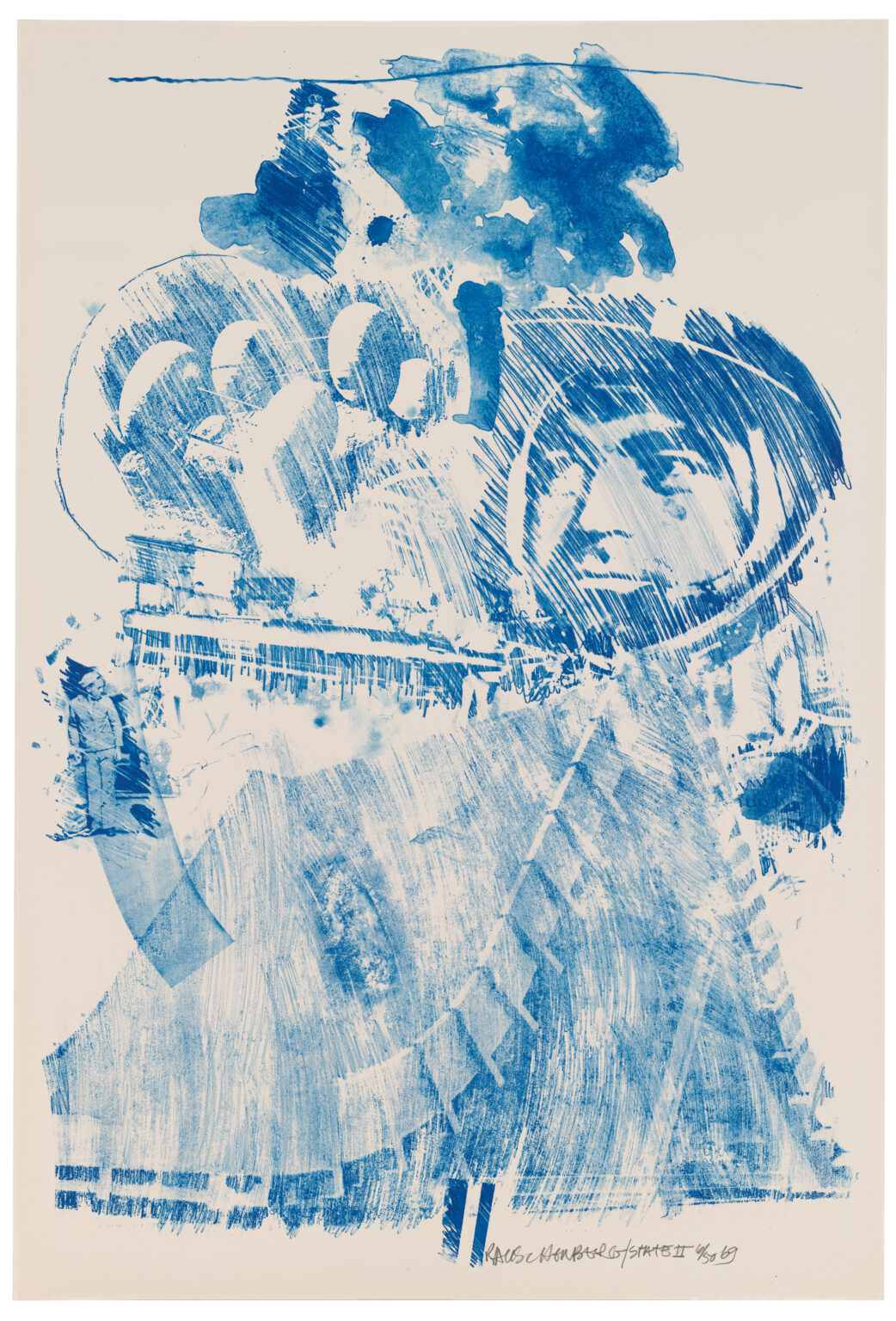 Robert Rauschenberg, Arena II (Stoned Moon), 1969 · SFMOMA