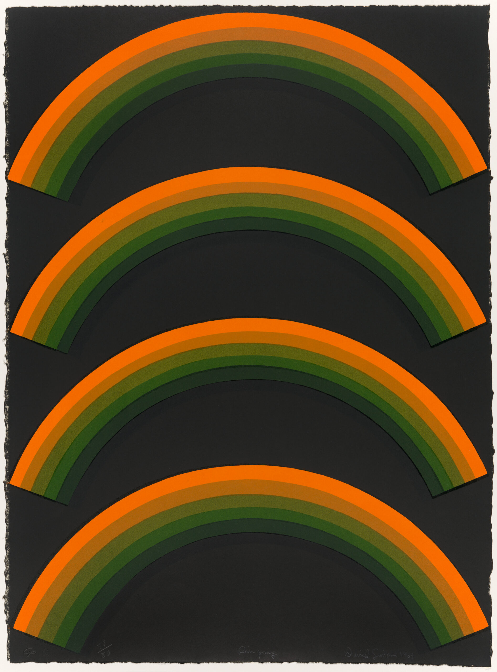 David Simpson, Ringing, 1969 · SFMOMA