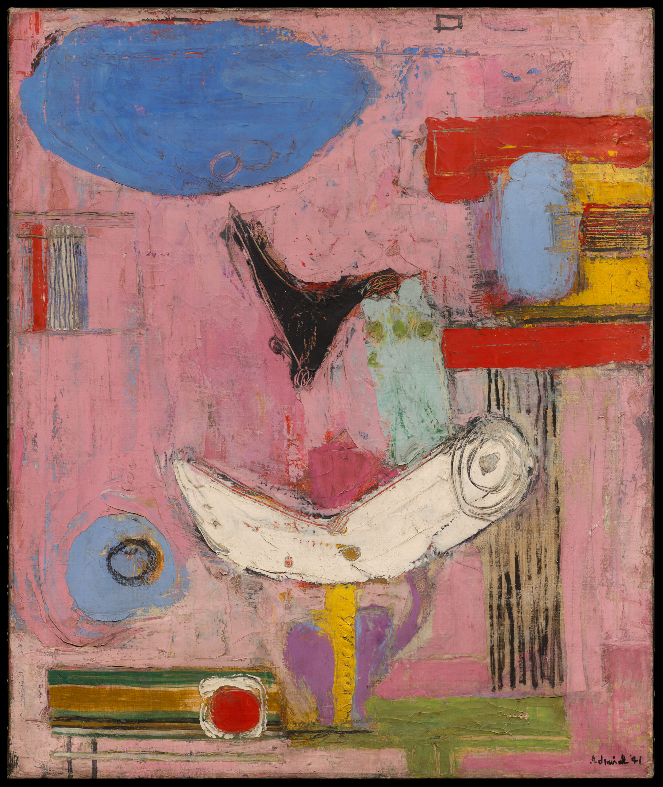 Virginia Admiral, Astrazione No. 1 (Abstraction No. 1), 1941 · SFMOMA