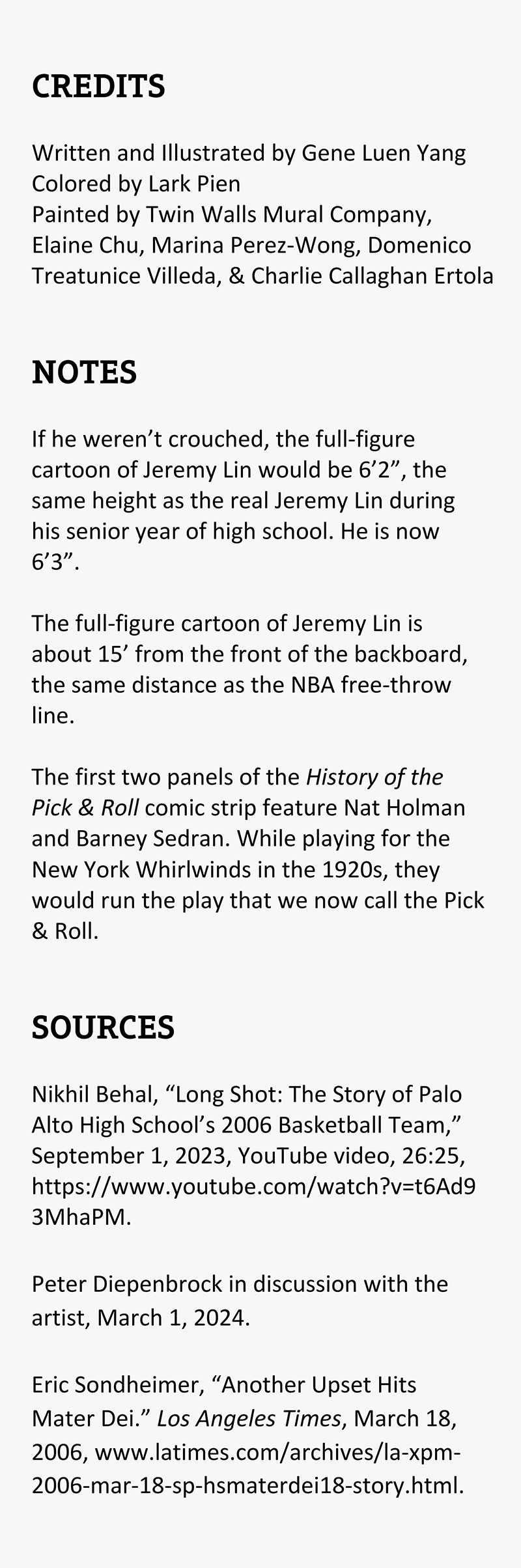 Jeremy Lin Webcomic · SFMOMA