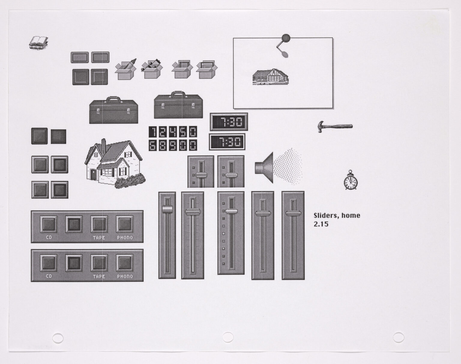 Hartmut Esslinger, Apple Macintosh touchscreen tablet prototype, 1984 ...