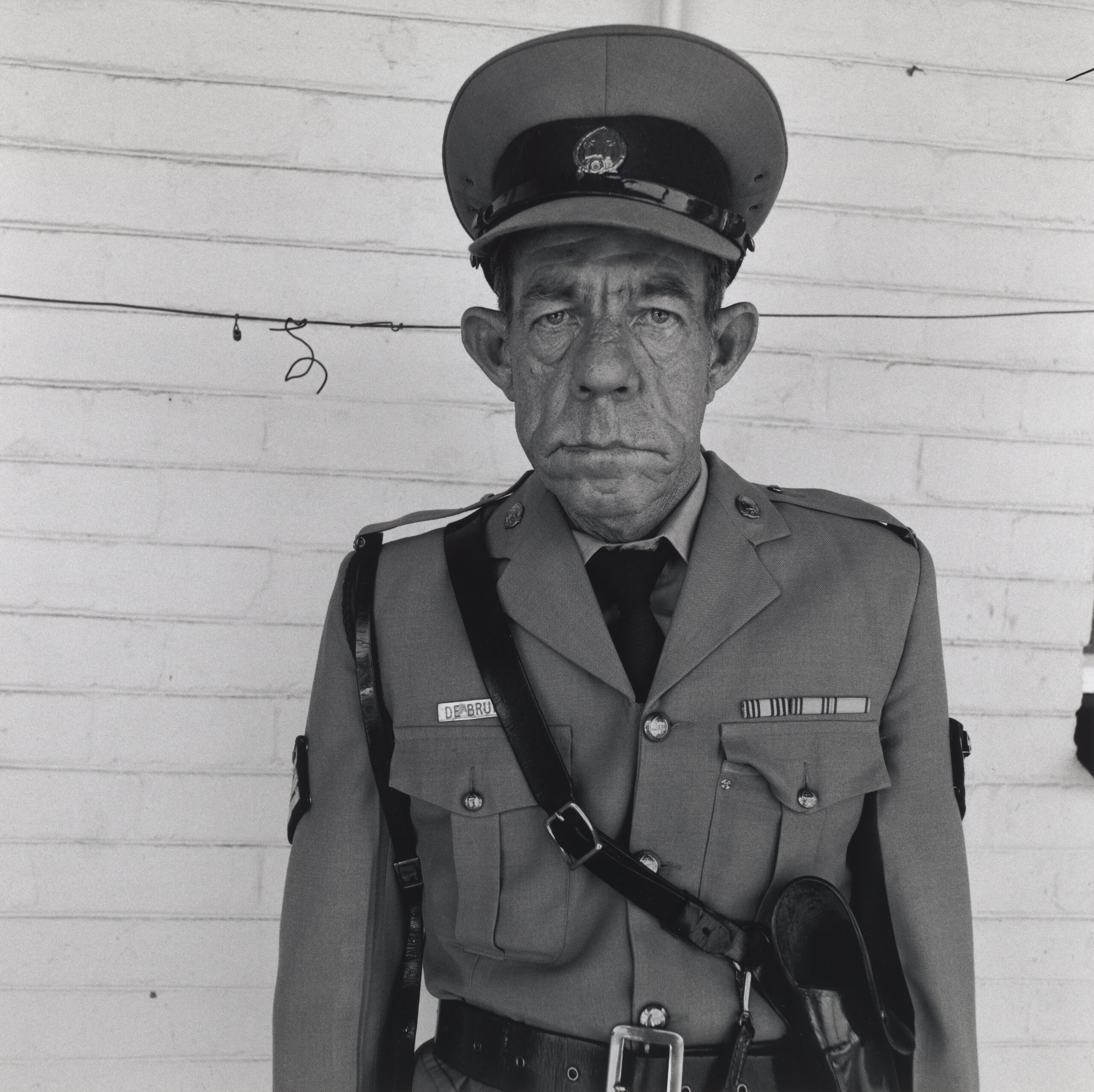 Roger Ballen, Sergeant F de Bruin, Dept of Prisons Employee, Orange ...
