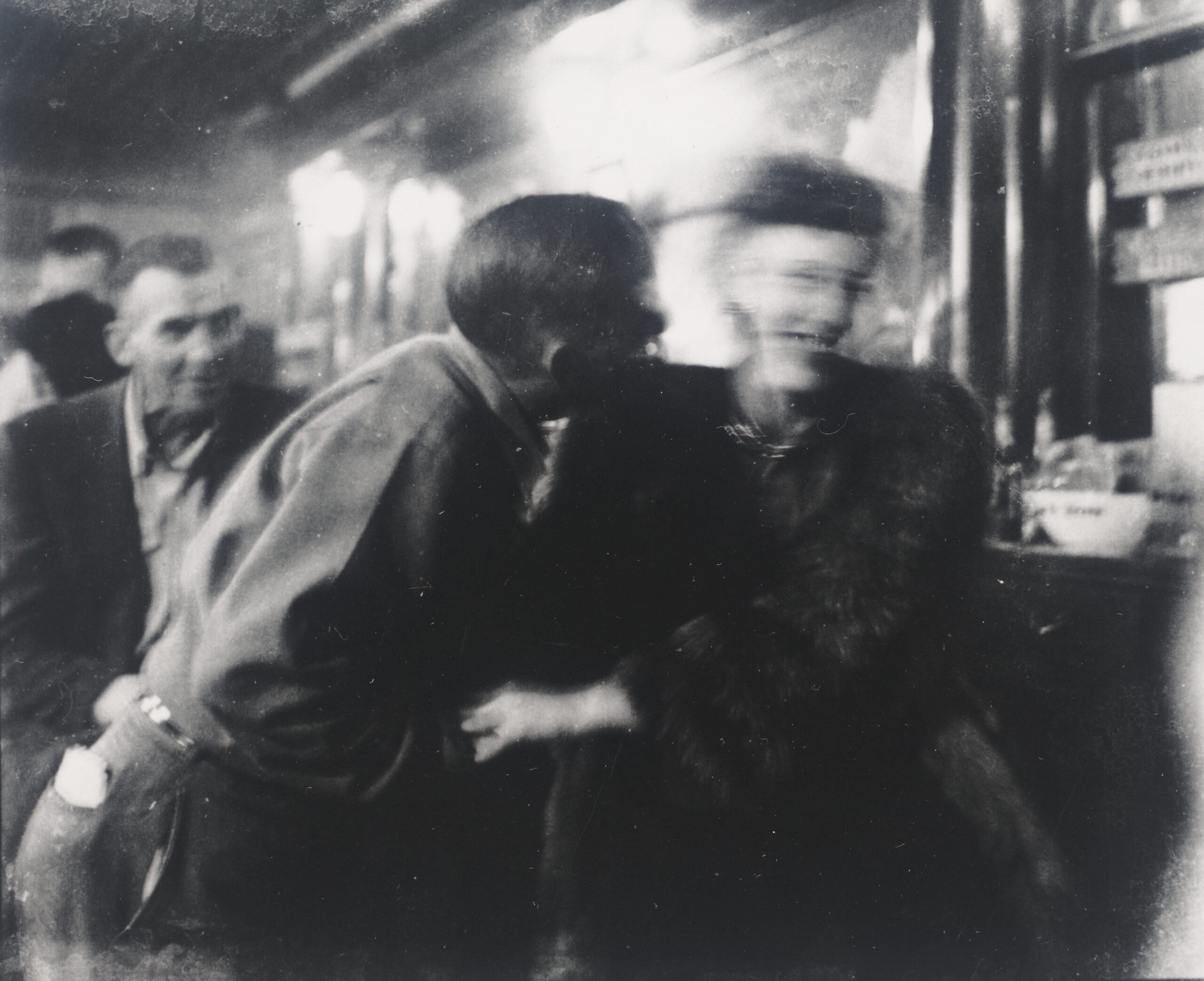 William R. Heick, Bar Room Scene, Beattie, Nevada, 1950 · SFMOMA